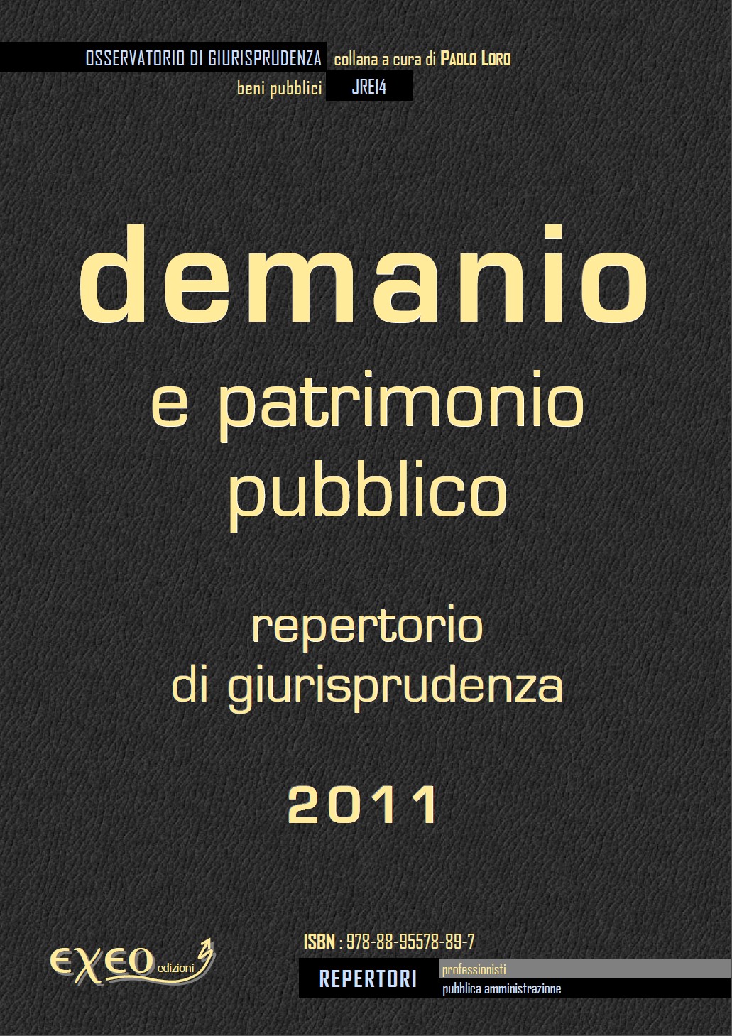DEMANIO E PATRIMONIO PUBBLICO - sentenze 2009